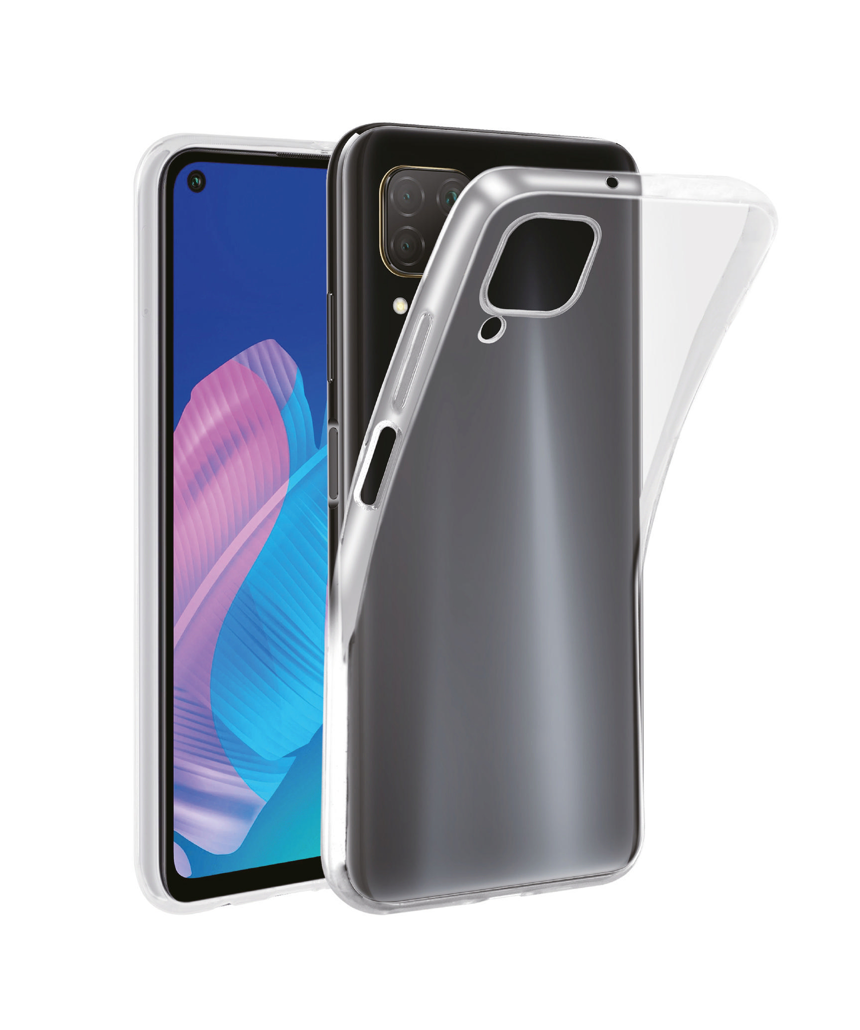 VIVANCO Super Slim, Backcover, Huawei, P40 Lite, Transparent für Huawei ...