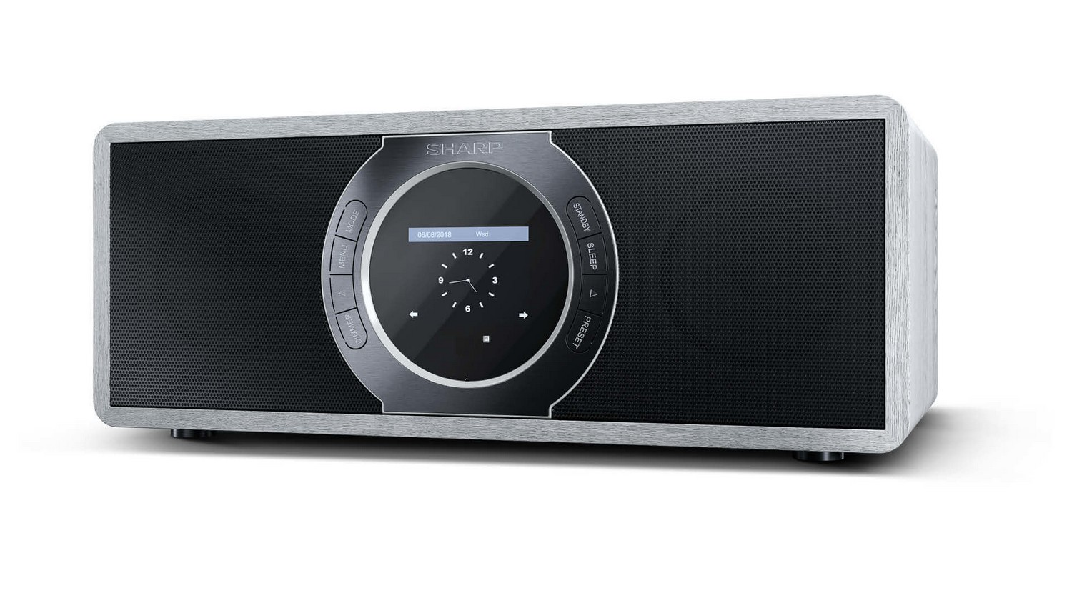 Radio | Sharp DR-I470 Pro, Por Internet, 30 W, Alarma, Bluetooth, Gris ...