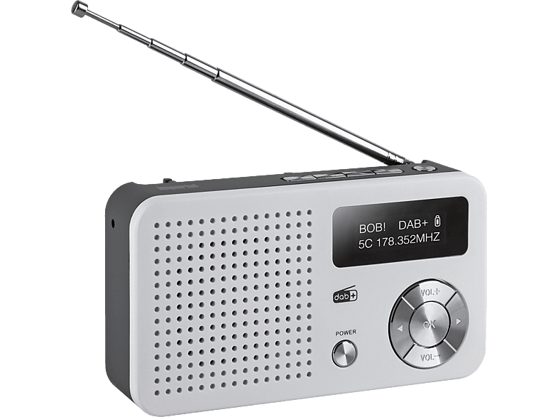 IMPERIAL Dabman 13 DAB+ Radio, DAB, DAB+, AM, FM, Weiß Internetradios ...