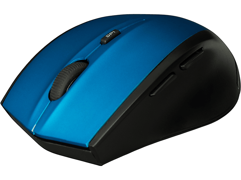 QWARE Draadloze Muis Bolton | Blauw kopen? | MediaMarkt