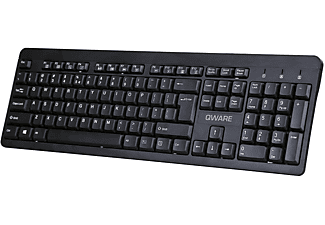 QWARE Draadloos Toetsenbord Swindon | Zwart kopen? | MediaMarkt