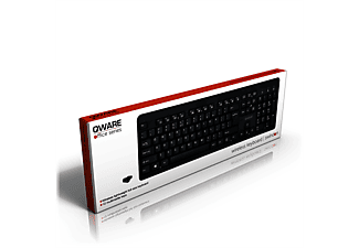 QWARE Draadloos Toetsenbord Swindon | Zwart kopen? | MediaMarkt