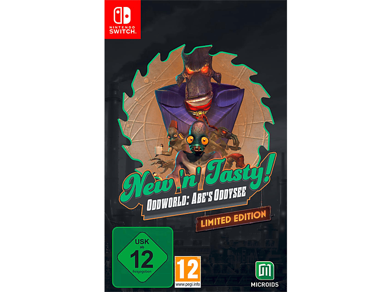 Oddworld: New'n' Tasty | Limited Edition - [Nintendo Switch] Switch ...