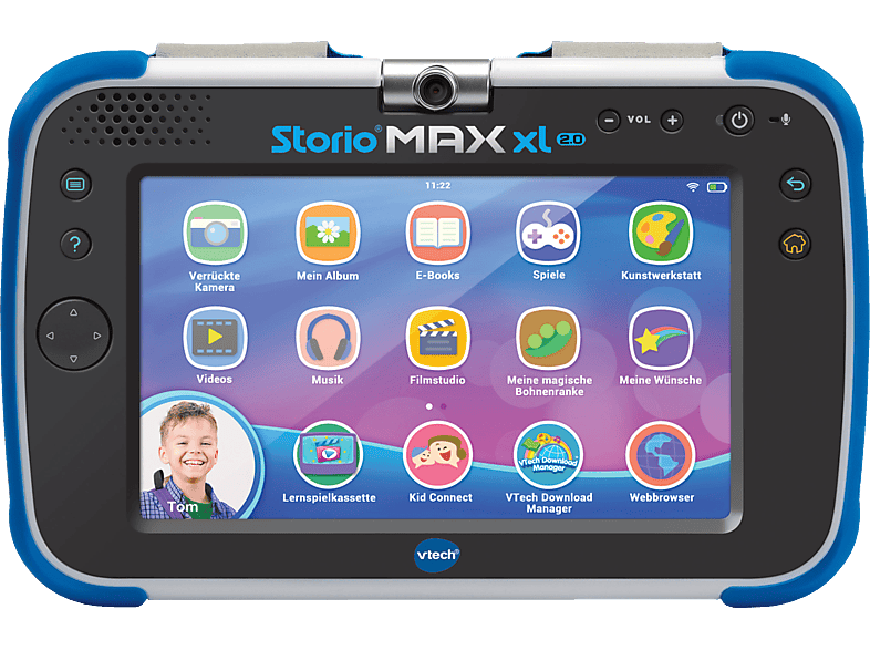 VTECH Storio MAX XL 2.0 Kindertablet, Blau Kinder-Tablets | MediaMarkt