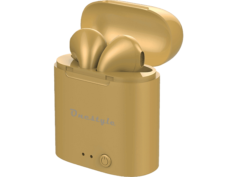 CORN TECHNOLOGY TWS-BT-V7 plus, In-ear Kopfhörer Bluetooth Gold ...