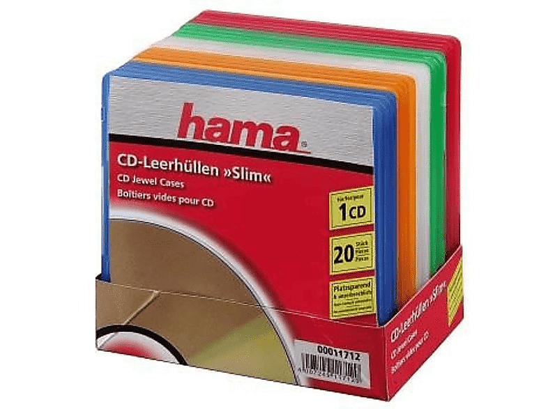 Fundas para CD, DVD y Blu-ray | Hama 11712 | MediaMarkt