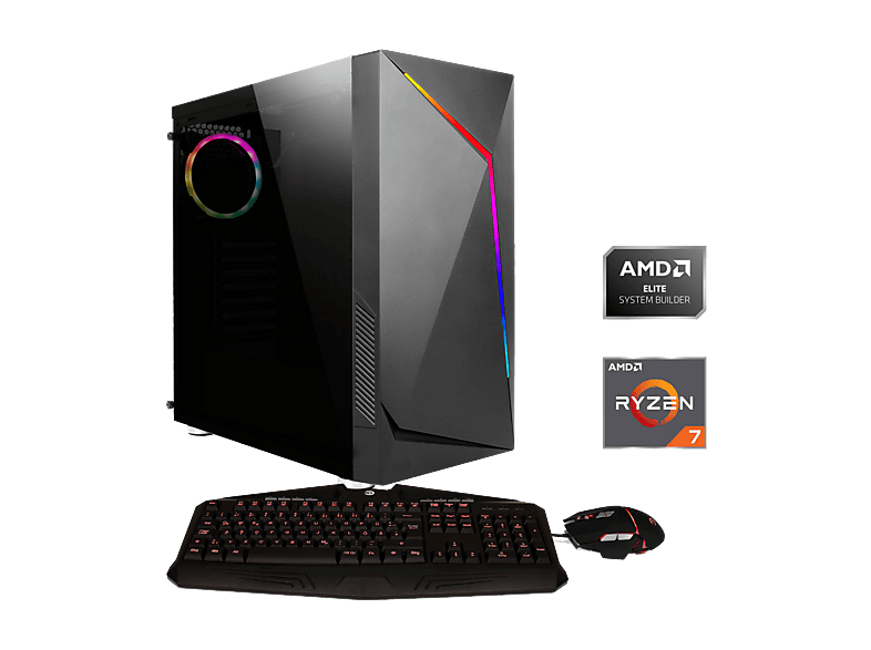 HYRICAN ONYX 6574 | AMD Ryzen™ 7 2700 - 16 GB - 960 GB - NVIDIA GeForce ...