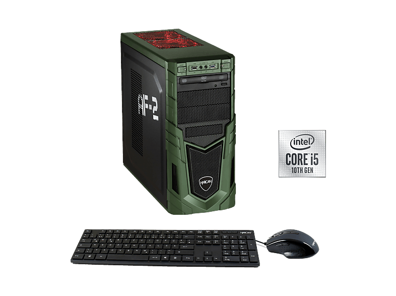 HYRICAN MILITARY GAMING 6577 | Intel® Core™ i5 i5-10400F - 16 GB - 480 ...