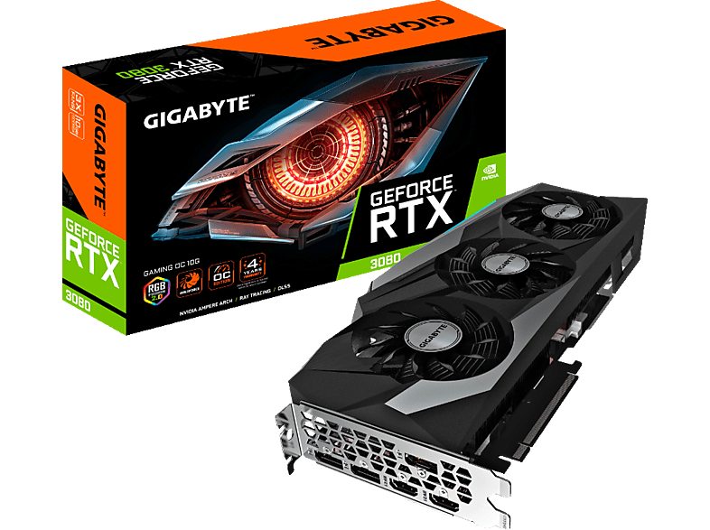 Grafikkarte GIGABYTE GeForce RTX™ 3080 Gaming OC 10GB (GV-N3080GAMING ...