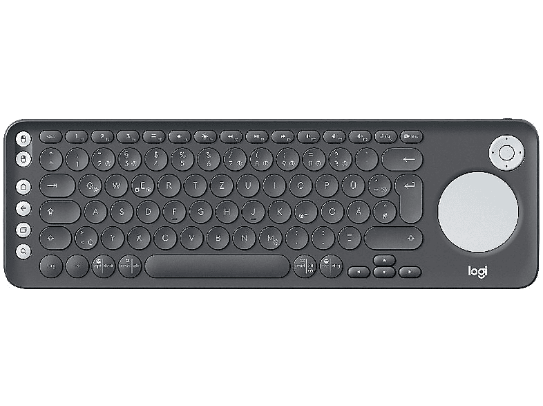 Teclado inalámbrico | Logitech K600 TV con Touchpad y Mando de ...