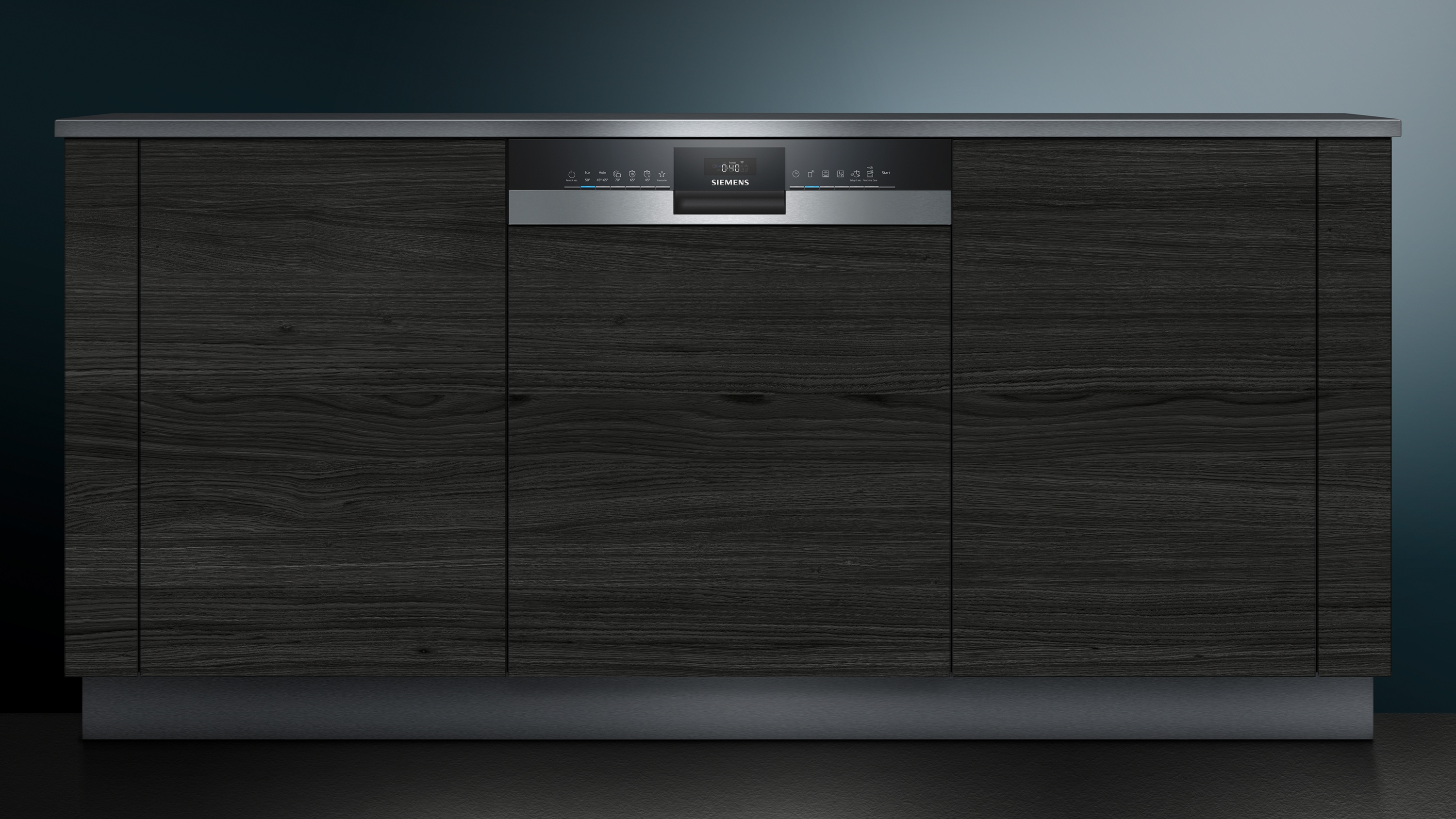 SIEMENS SN53ES15AE Geschirrspüler (teilintegrierbar, 598 mm breit, 44 ...