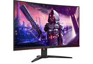AOC C27G2AE Curved 27 Zoll Full-HD Gaming Monitor (1 ms Reaktionszeit ...