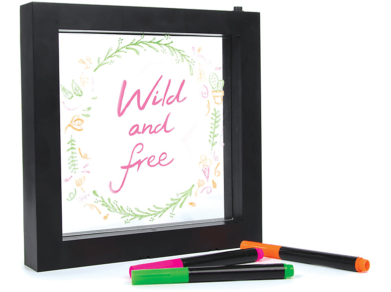FIZZ CREATIONS Neon Effect Light Up Message Frame Merchandise | SATURN