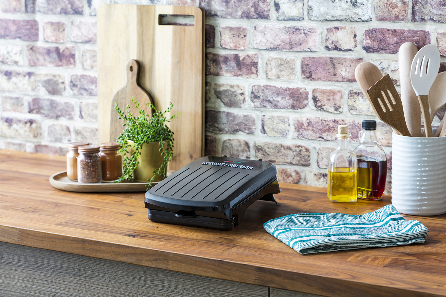 GEORGE FOREMAN Fit Grill Small 25800-56 | MediaMarkt
