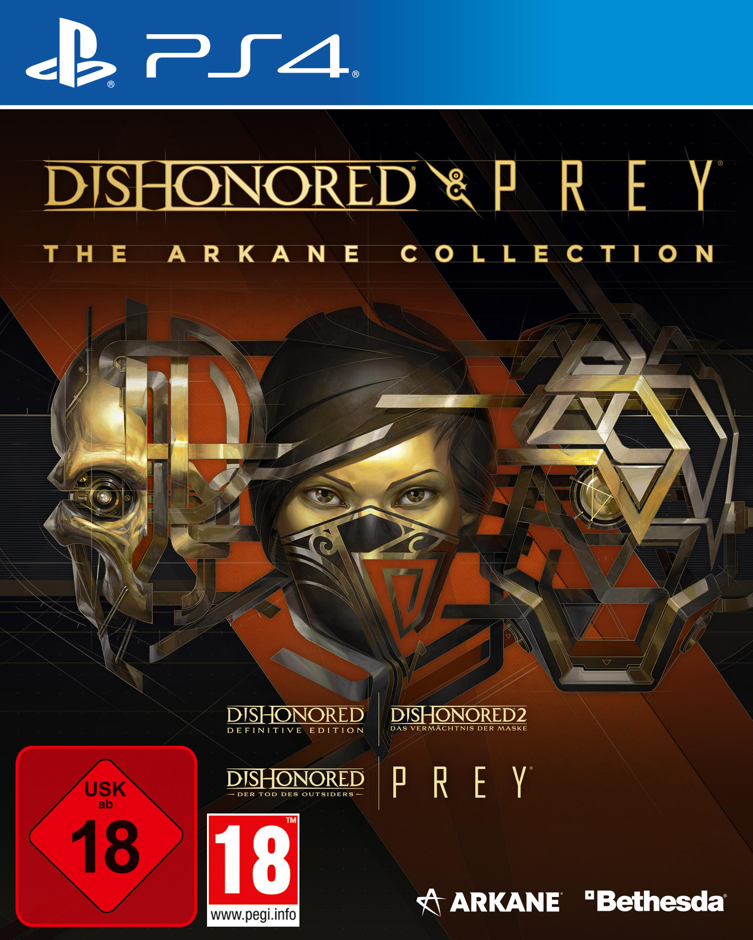 The Arkane Collection: Dishonored & Prey | [PlayStation 4] PlayStation ...