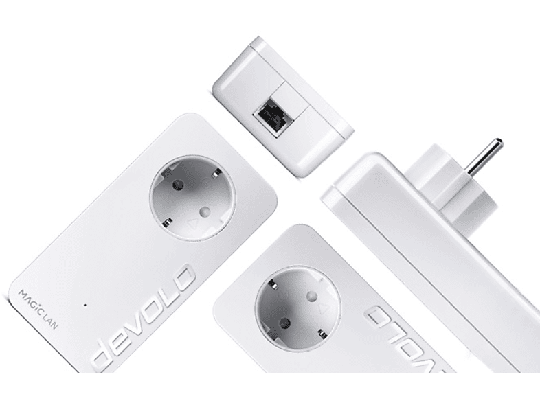 Adaptador PLC | Devolo Magic 2 Wifi Next Multiroom Kit Wi-Fi, Blanco