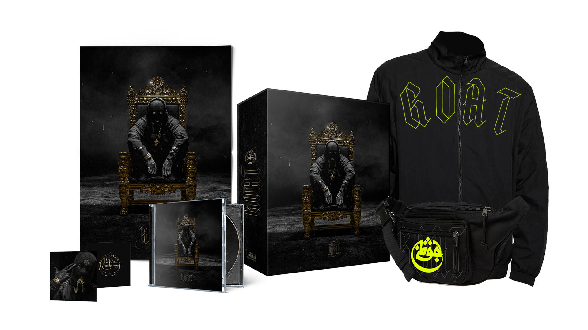 Azad | Azad - Goat (Ltd.Fanbox Gr.S) - (CD + Merchandising) Hip Hop & R ...
