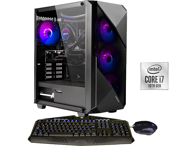 HYRICAN STRIKER 6604, Gaming-PC mit Intel® Core™ i7 i7-10700F Prozessor ...