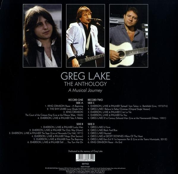 Greg Lake | The Anthology:A Musical Journey - (Vinyl) | MediaMarkt