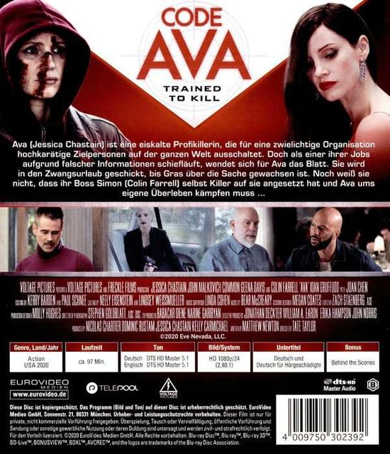 Code Ava | Trained to Kill Blu-ray online kaufen | MediaMarkt