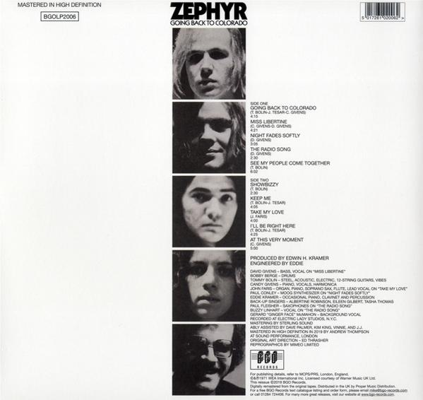 Zephyr | Zephyr - Going Back To Colorado - (Vinyl) Rock - MediaMarkt
