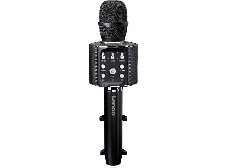 LENCO Karaoke-microfoon bluetooth Zwart (BMC-090) Microfoon Zwart