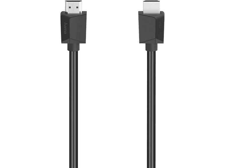 HAMA 205006 CABLE HS HDMI 4K M/M 3M | HDMI-Kabel (Schwarz) | MediaMarkt