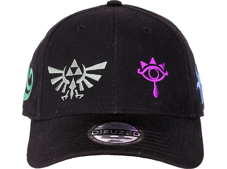 DIFUZED "Zelda Color Symbols" Cap | Kappe (Mehrfarbig) | MediaMarkt