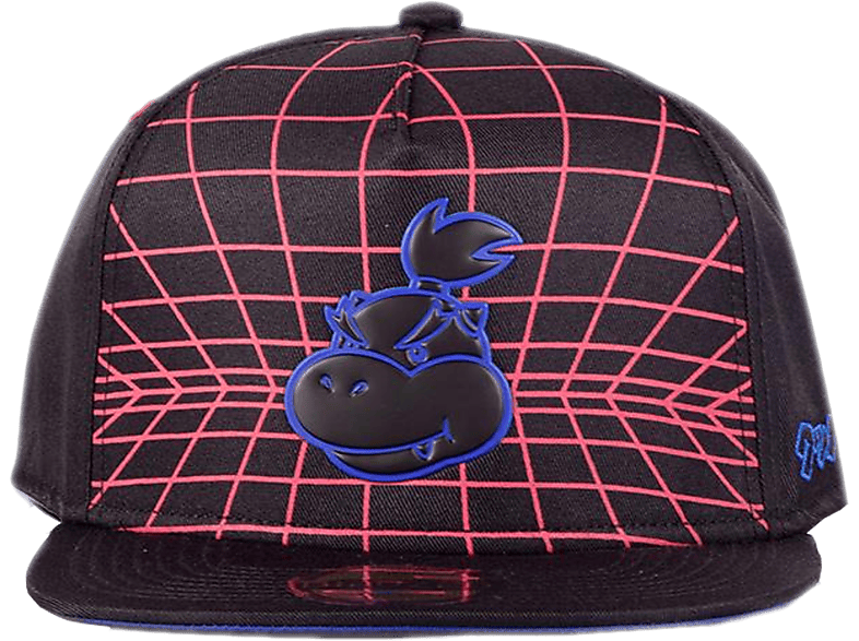 DIFUZED Nintendo: Super Mario Bowser Jr. Badge | Berretto (Nero ...