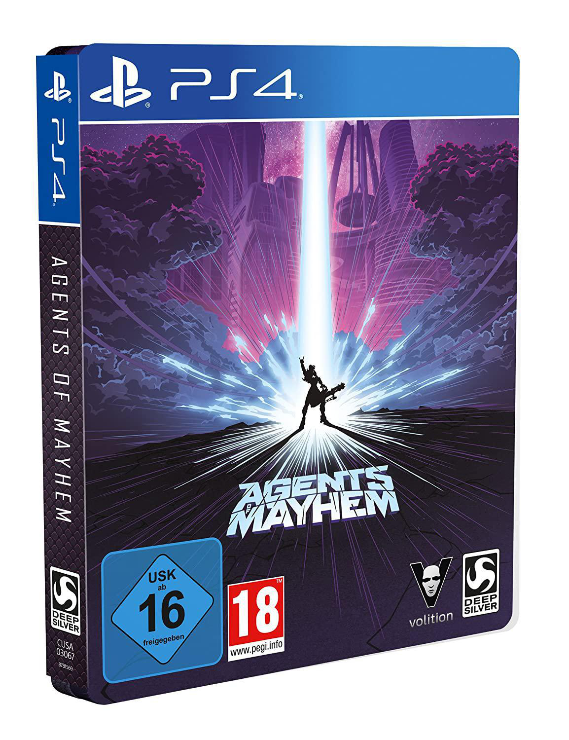 PS4 AGENTS OF MAYHEM (STEEL-EDITION) PlayStation 4 Spiele | MediaMarkt