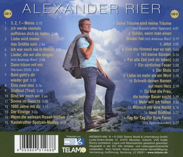 Alexander Rier | Liebe(wird immer das Größte sein) - (CD) Alexander ...