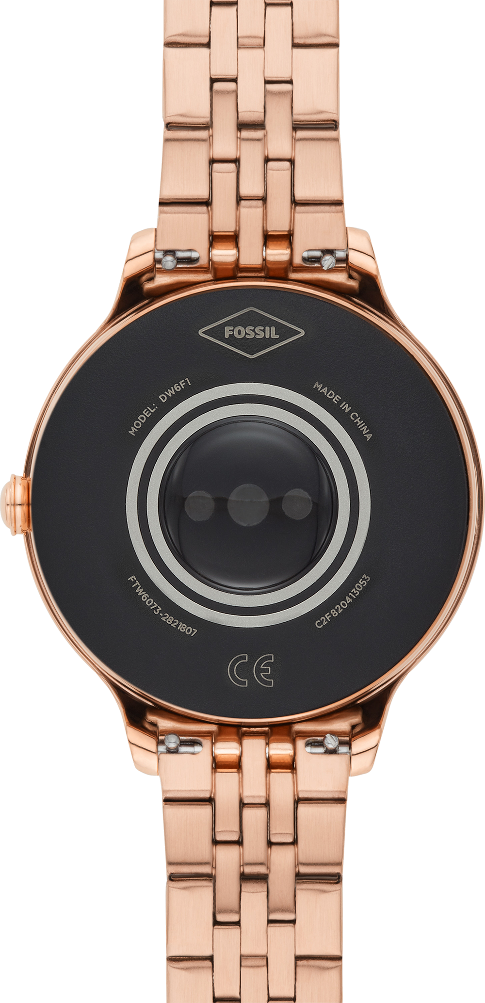 FOSSIL FTW6073 Gen 5E 42 mm Roségoud/RVS | MediaMarkt