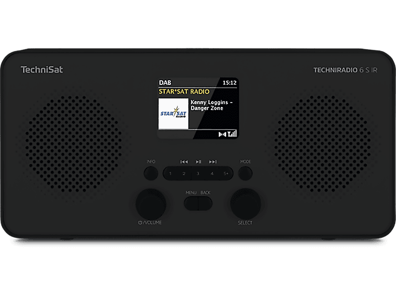 TECHNISAT TECHNIRADIO 6 S IR, black | MediaMarkt