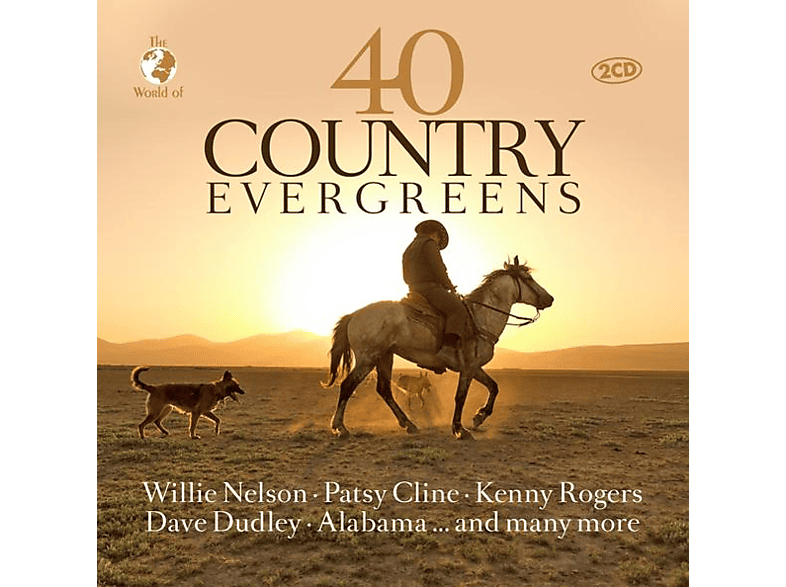 Nelson,Willie-Cline,Patsy-Rogers,Kenny | 40 Country Evergreens - (CD ...