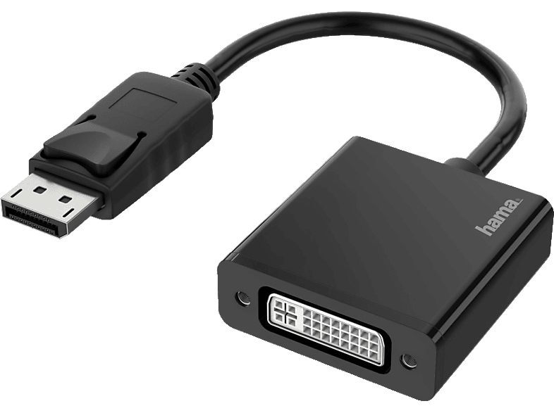 HAMA 00200336 Video-Adapter, DisplayPort-Stecker | DVI-Buchse, Ultra-HD ...