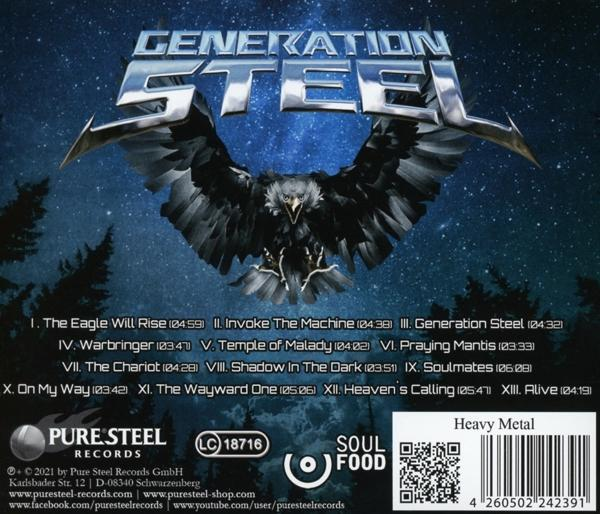 Generation Steel | The Eagle Will Rise - (CD) Generation Steel auf CD ...