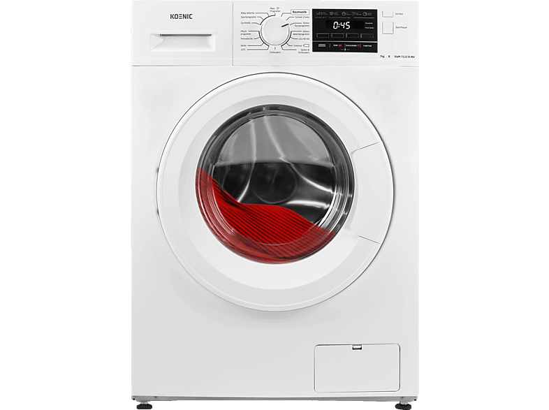 KOENIC KWM 7122 B INV Waschmaschine (7 kg, 1400 U/Min., B) | SATURN