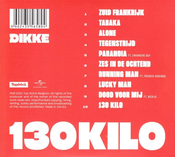 Dikke | 130 Kilo - CD CD