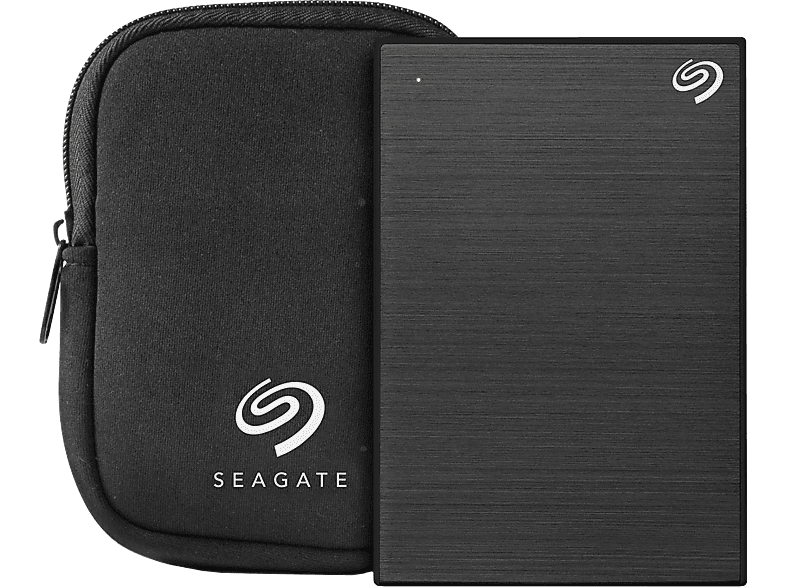 SEAGATE 2TB One Touch Portable Drive Zwart + Pouch | MediaMarkt
