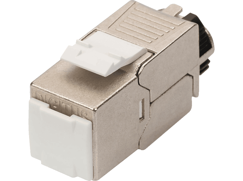 DIGITUS CAT 6A Keystone Modul, geschirmt mit intelligentem Kabelmanager ...