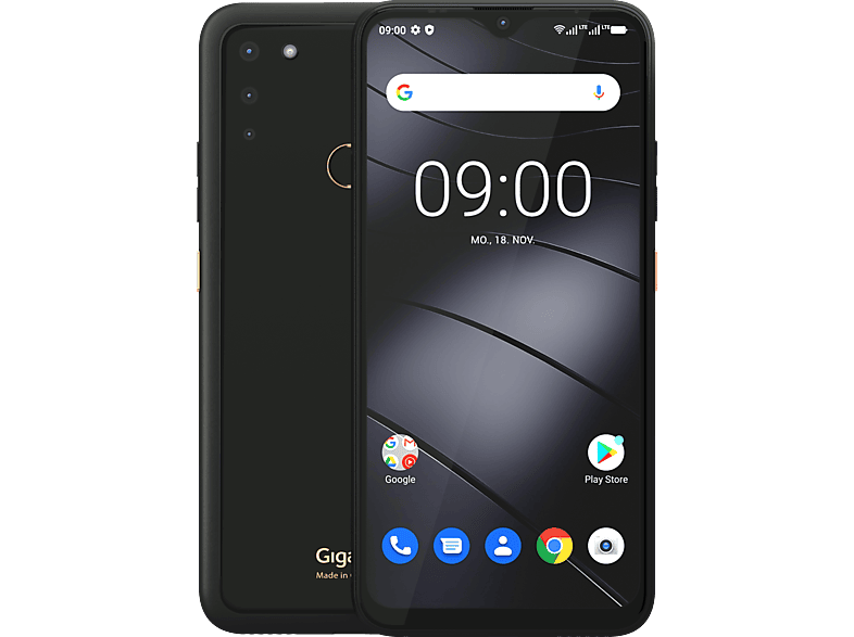 GIGASET GS4 64 GB Deep Black Dual SIM | SATURN
