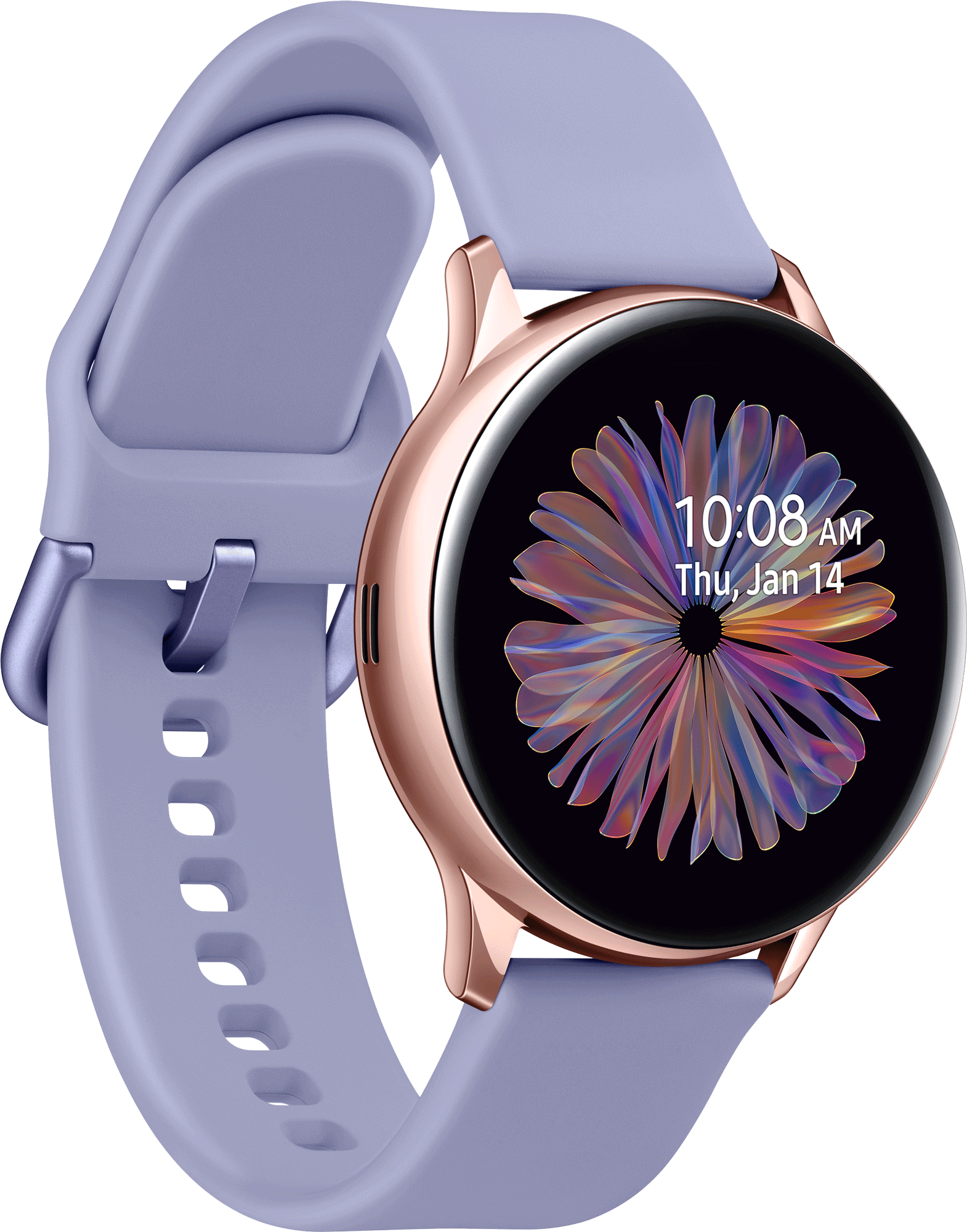 SAMSUNG Galaxy Watch Active 2 Sport 40mm Aluminium Violet | MediaMarkt