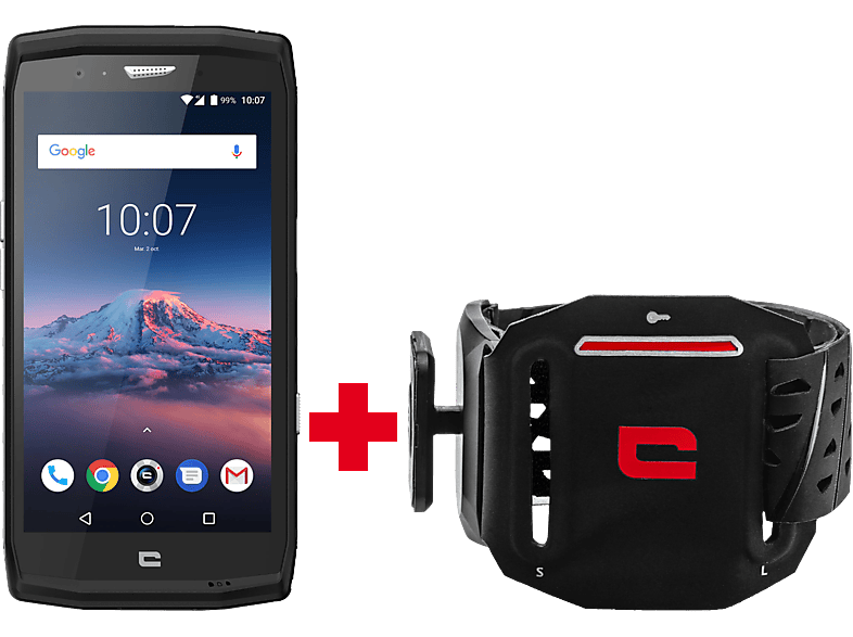 CROSSCALL Smartphone Trekker-X4 64 GB Dual SIM Noir + X-Armband (CROSSC ...