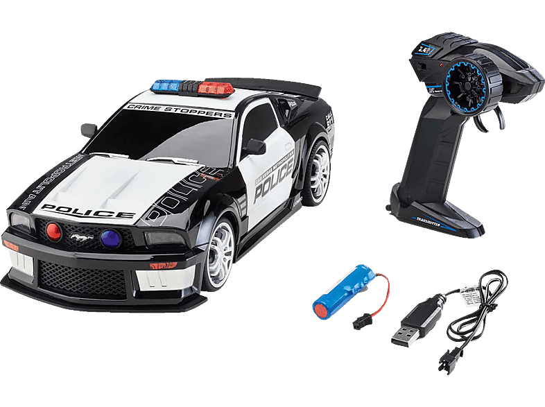 REVELL RC Car US Police Ford Mustang R/C Spielzeugauto, Mehrfarbig ...