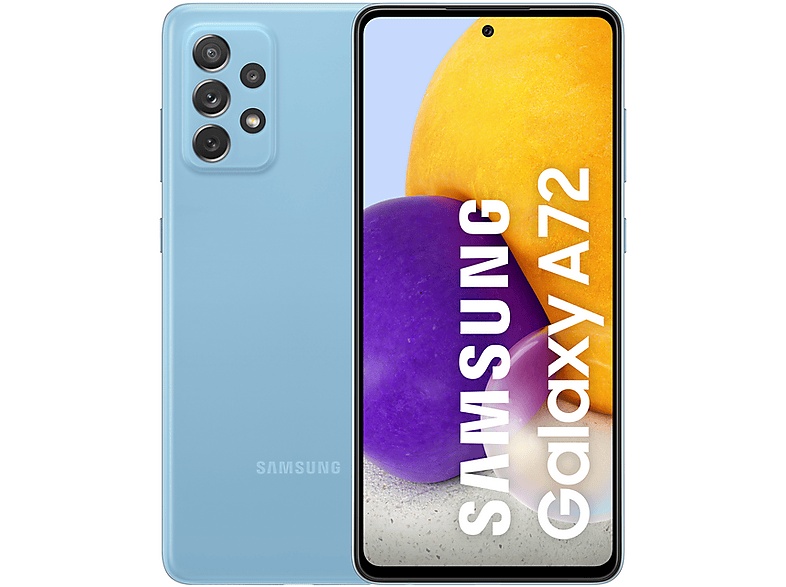 REACONDICIONADO Seminuevo(*) Móvil | Samsung Galaxy A72, Azul, 128 GB ...