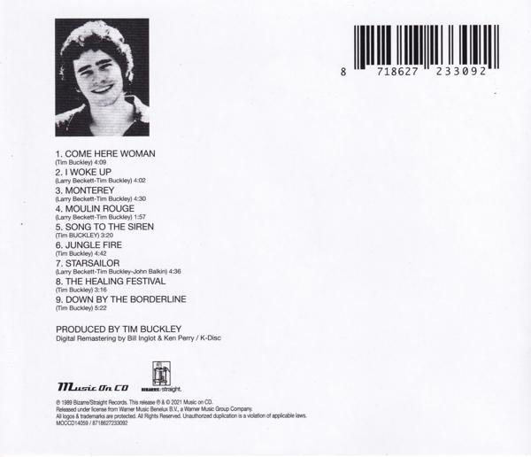 Tim Buckley | Starsailor - (CD) | SATURN