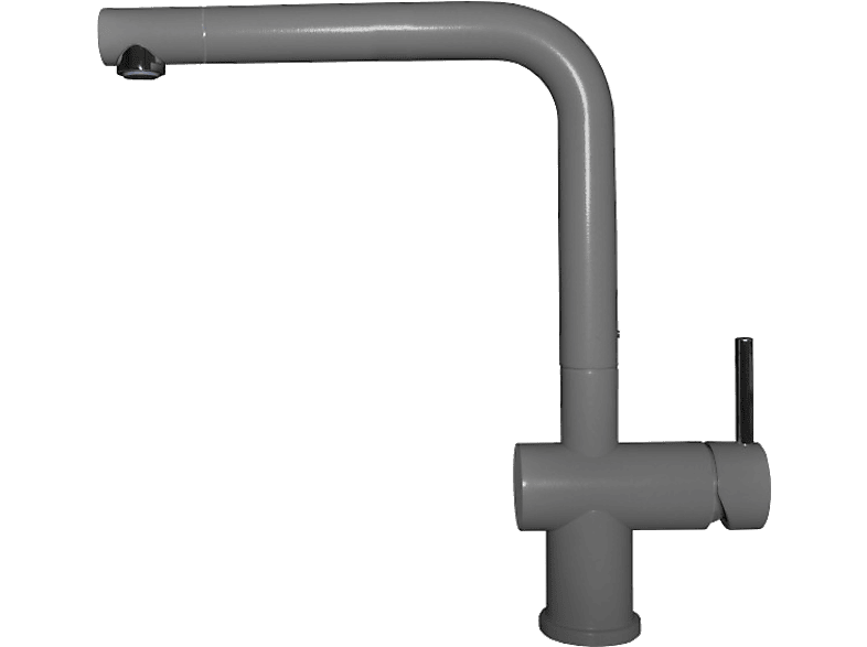 ELLECI STREAM M73 TITANIUM MMKSTR73 egykaros csaptelep forgatható kifolyócsővel, kerámiabetéttel ...