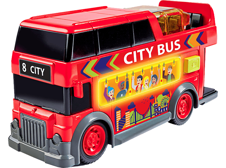 DICKIE-TOYS City Bus Spielzeugauto Mehrfarbig Spielzeugautos | MediaMarkt