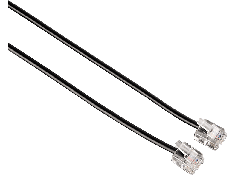 HAMA Telefoonkabel Zwart 10m | MediaMarkt