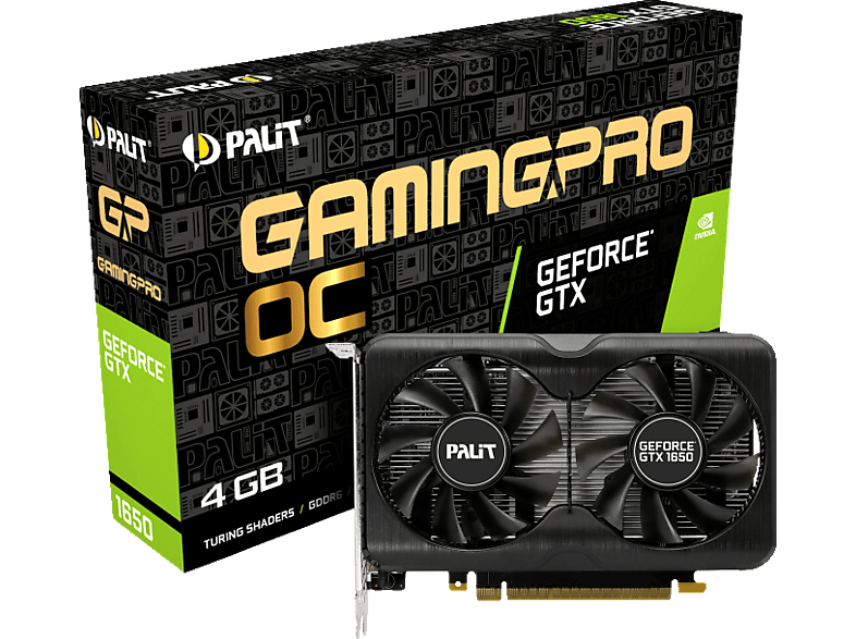 Grafikkarte PALIT GeForce® GTX 1650 GP OC 4G (NE61650S1BG1-1175A ...